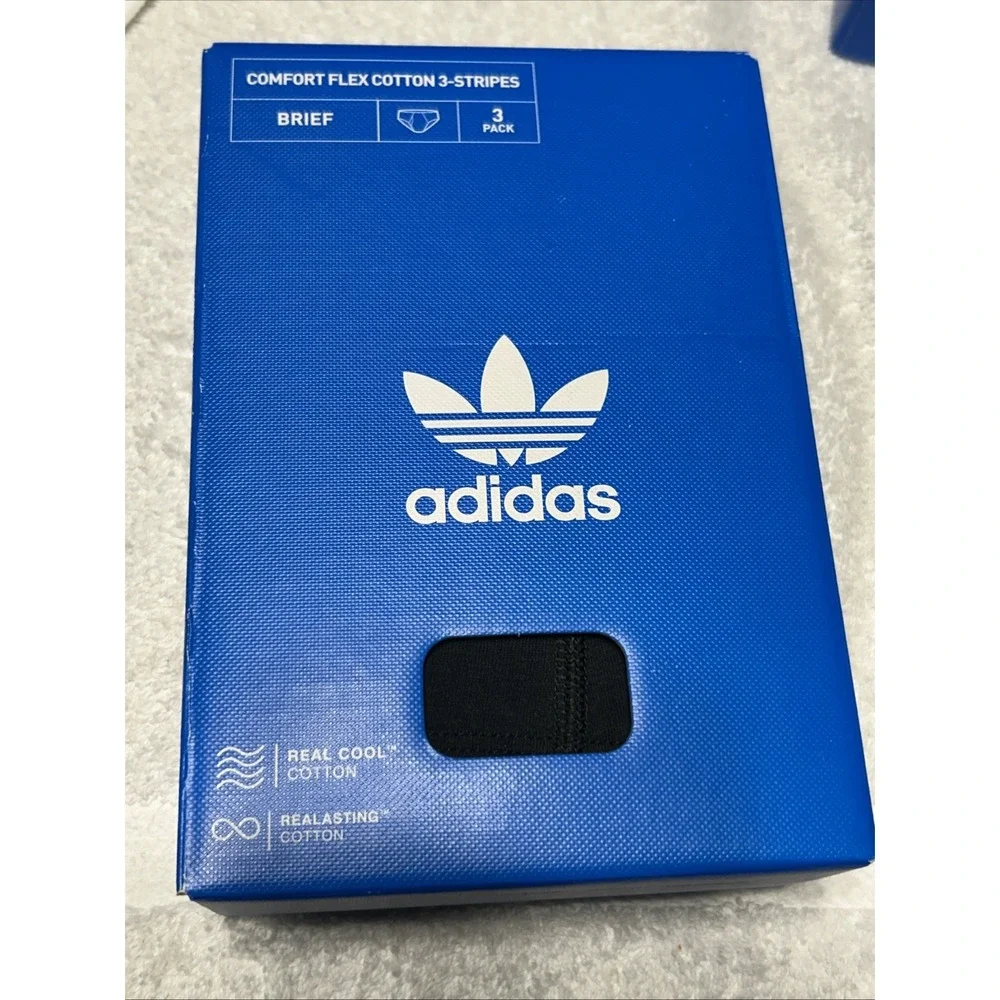 adidas | Underwear & Socks | Mens Adidas S Comfort Flex Cotton Three ...